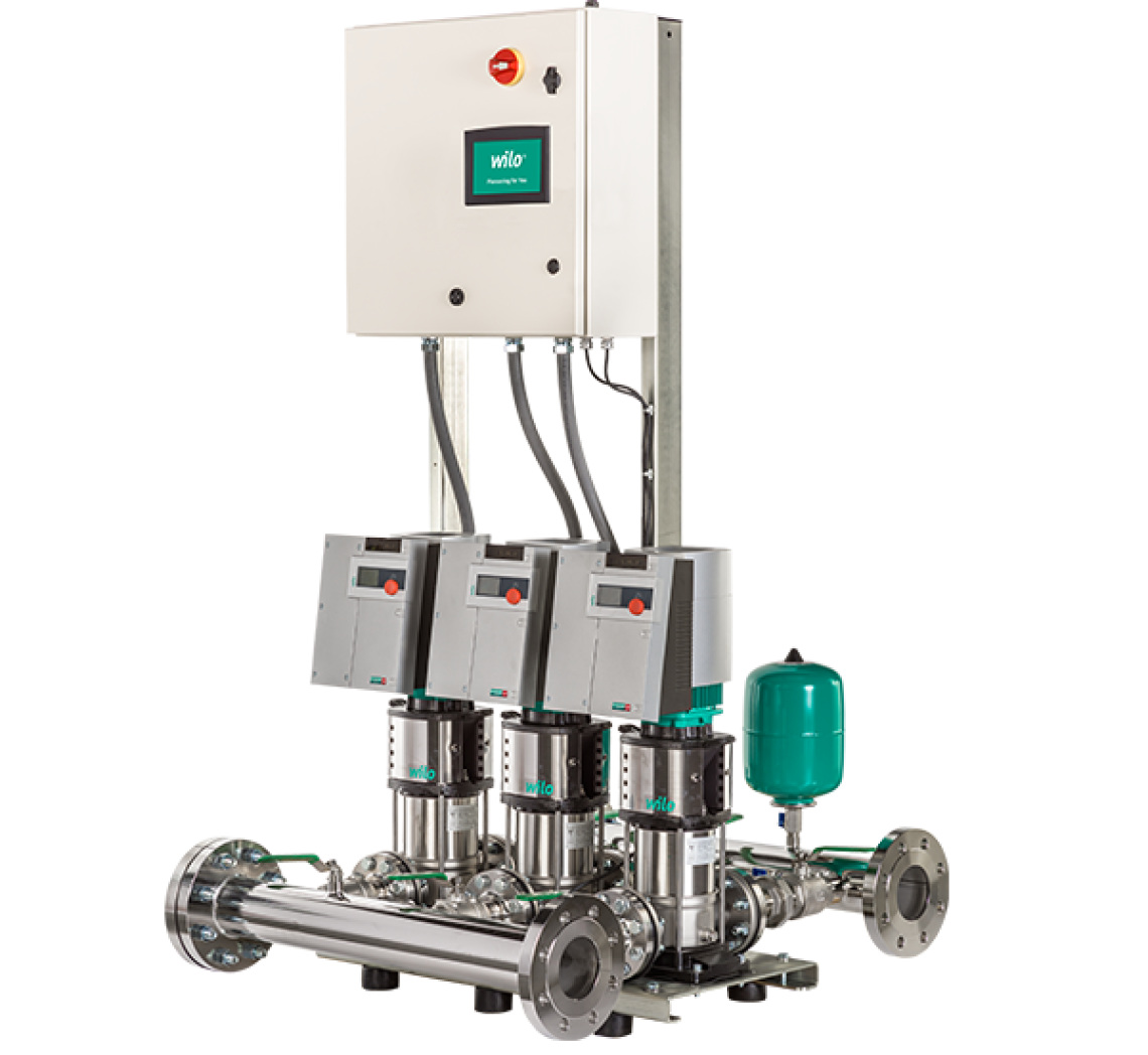 Hệ thống bơm tăng áp Wilo SiBooster EXCEL